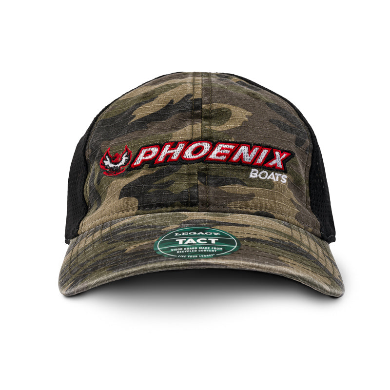 Legacy Tacticool Cap - Army Camo / Black – Phoenix Boats Gear